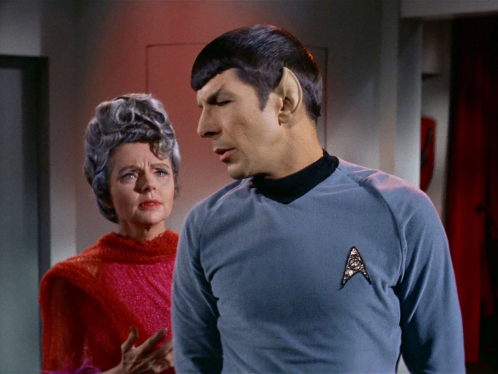 My Weekly Spock: Mother and Son | TrekkerScrapbook