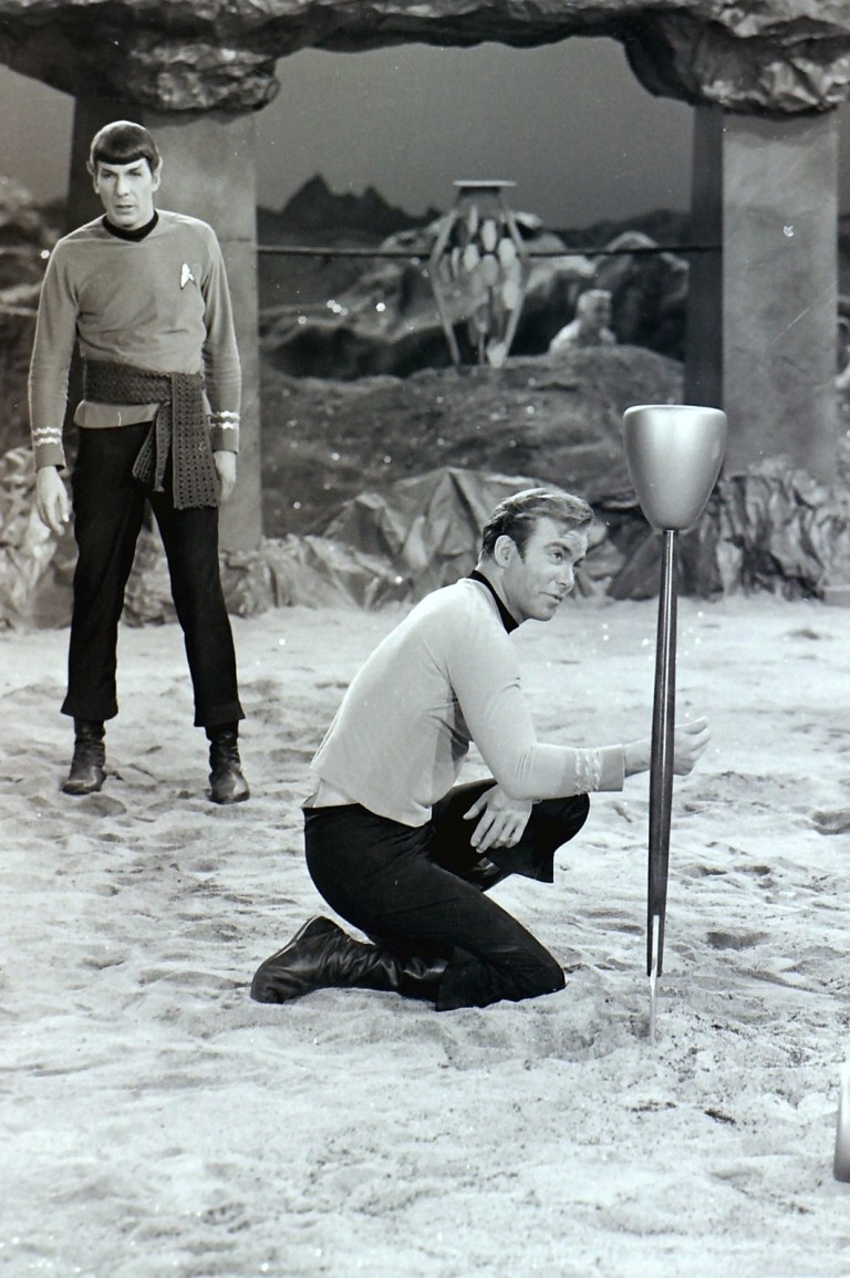 A Treasure Trove of On-Set photos from Amok Time | TrekkerScrapbook