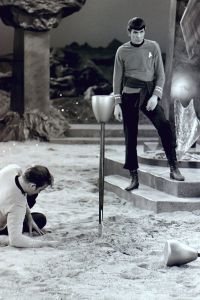 A Treasure Trove of On-Set photos from Amok Time | TrekkerScrapbook