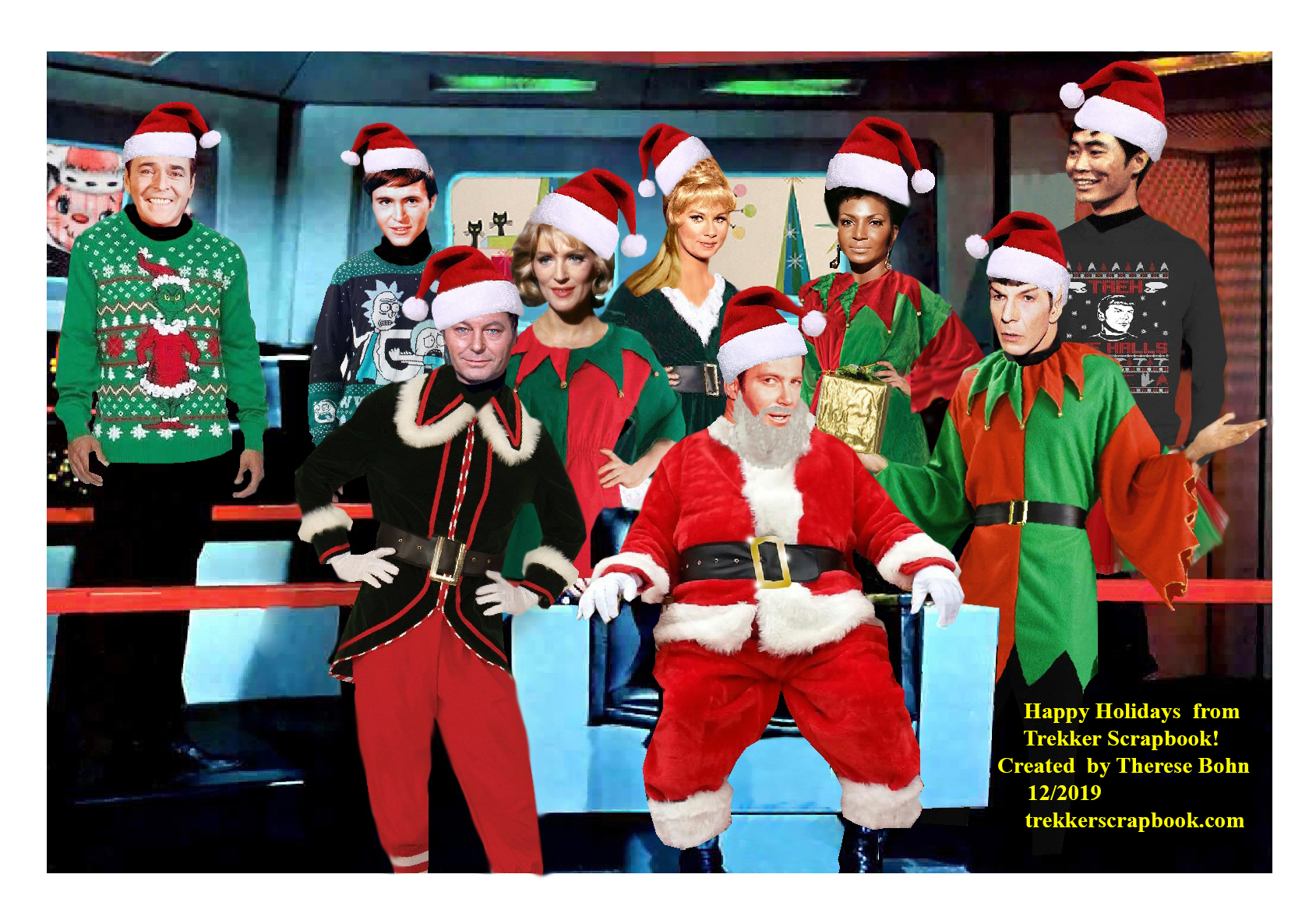 captain-santa-and-his-elves | TrekkerScrapbook
