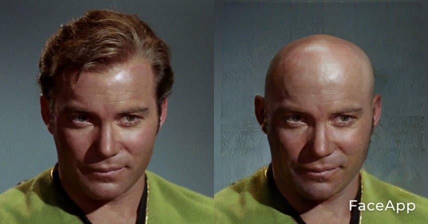 Star Trek TOS with ‘FaceApp’ (My Gallery of 45 pictures) | TrekkerScrapbook